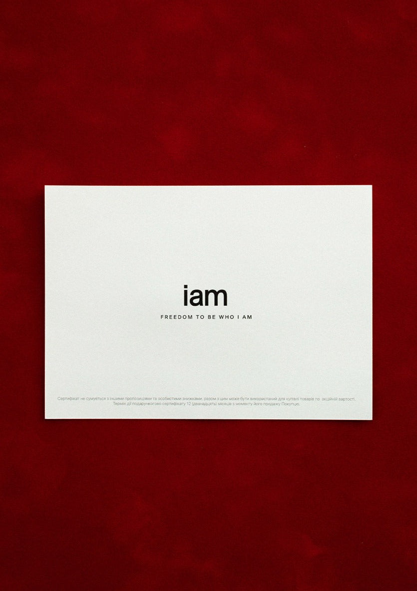 Gift Card – iam
