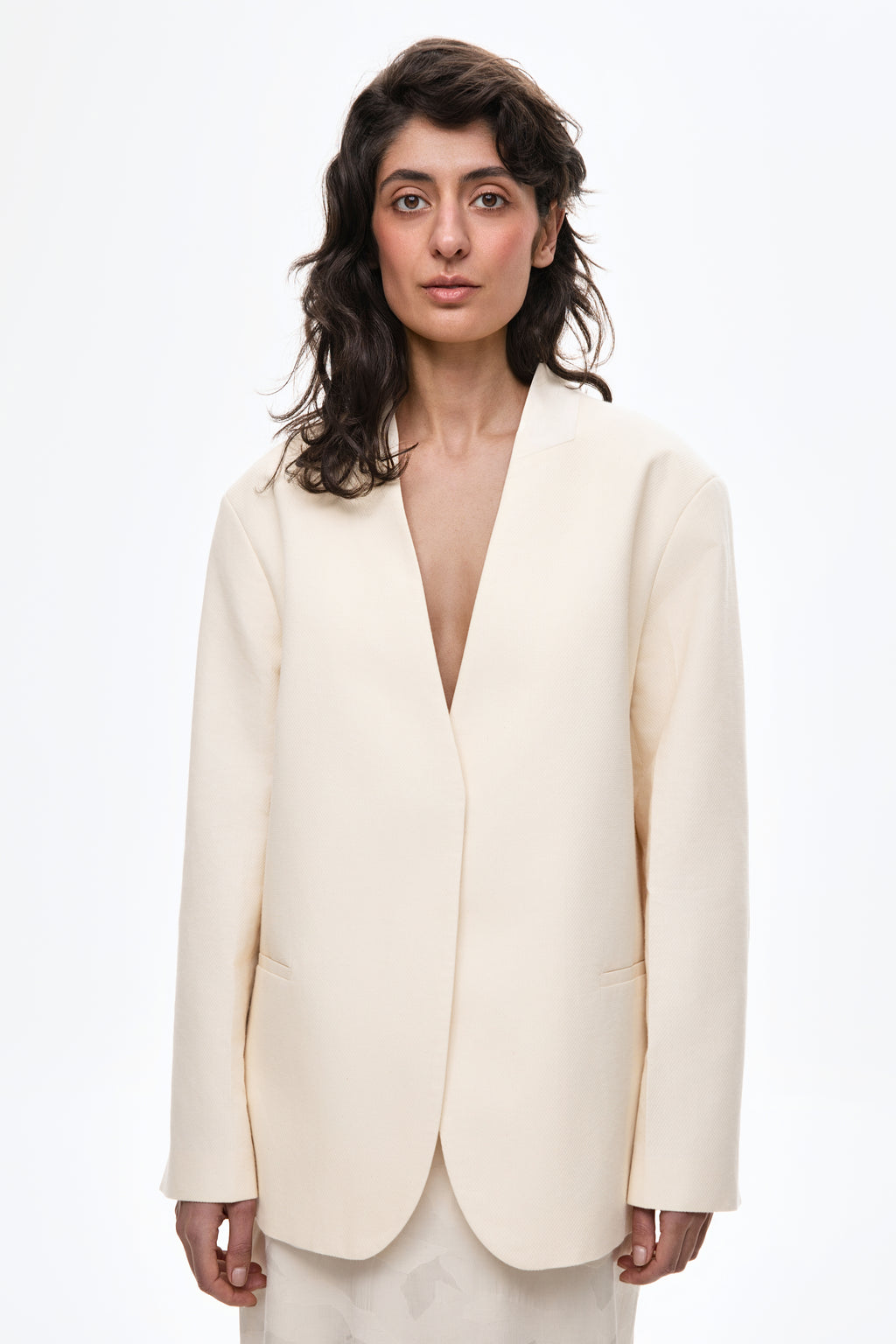 Oriana Blazer in Champagne – iam